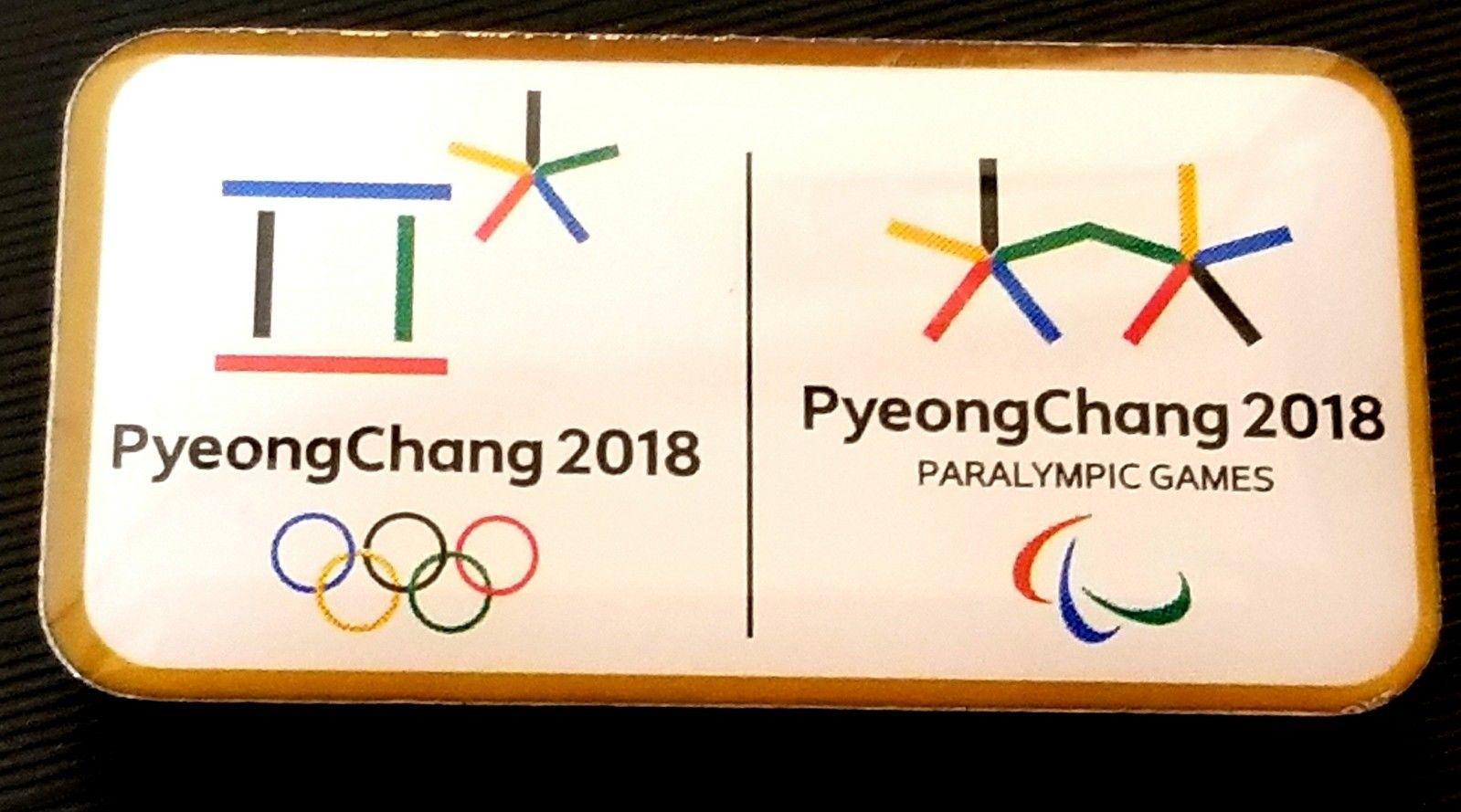Pincollector: Olympic and Paralympic logos Magnetic back
