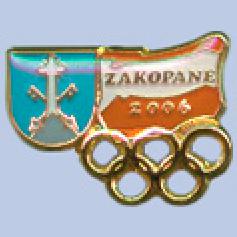 Pincollector: Zakopane 2006 Poland Flag With Gold Rings And...