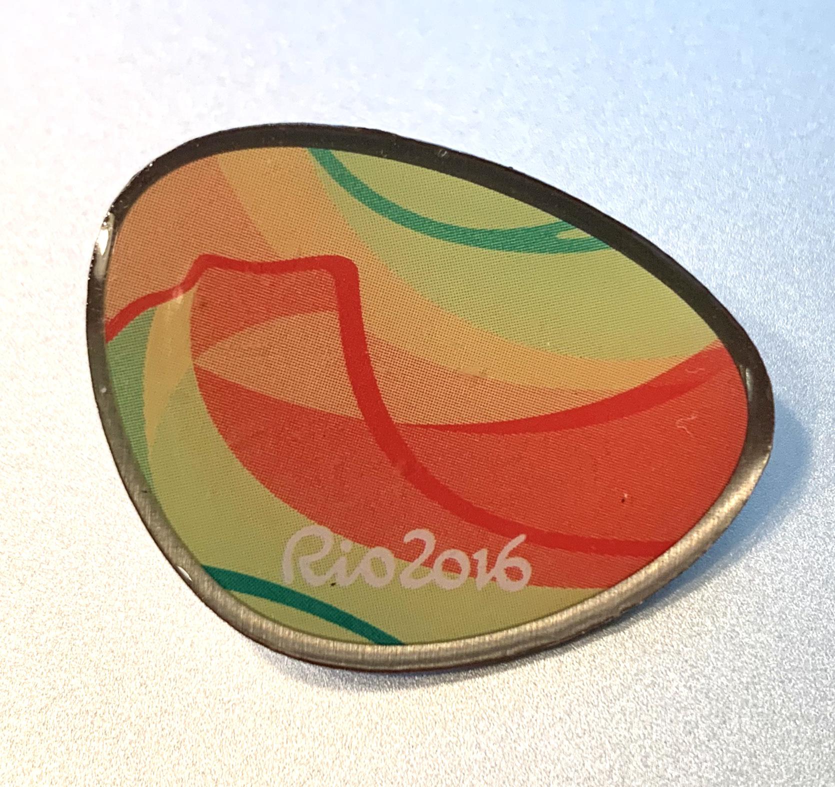 Pincollector: Rio 2016 Pebble Orange, Yellow, Green