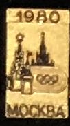 Pincollector: Moscow Mockba 1980