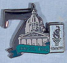 Pincollector: Silver Day Pin July 25, 1996