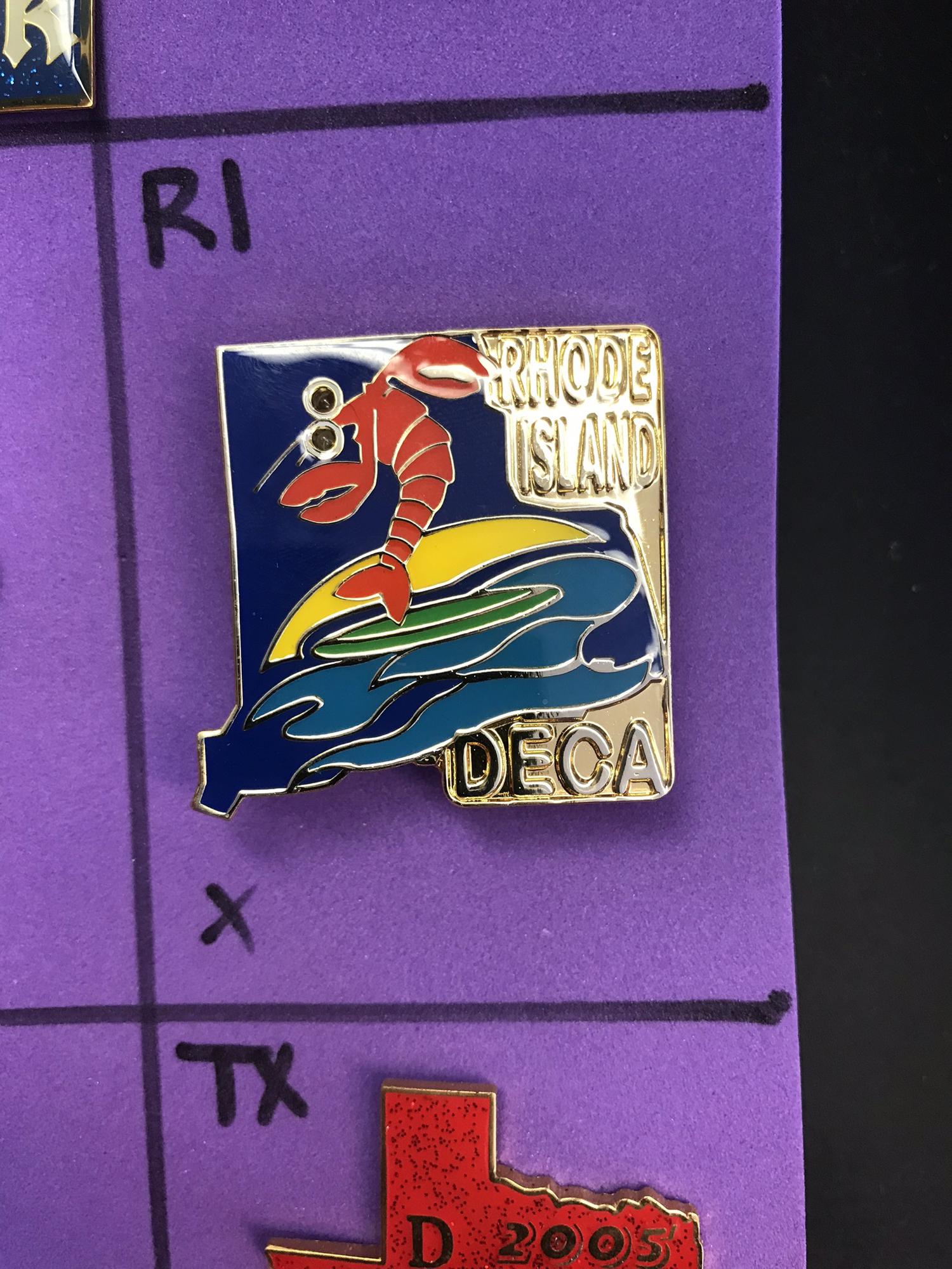 Pincollector: Rhode Island DECA ICDC 2005 Lobster on the Oc...