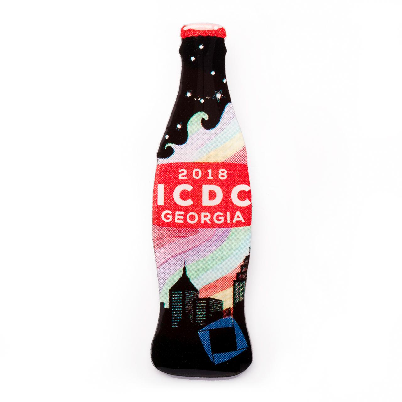 Pincollector: GA DECA Coke Bottle 2018 Offset Print