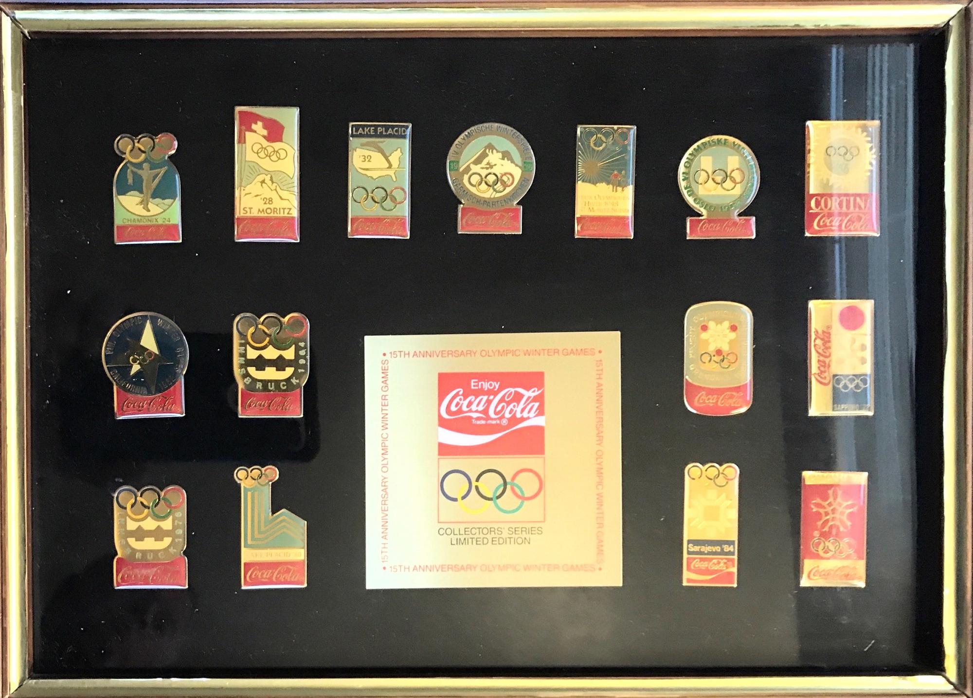Pincollector: 15th Anniversary Olympic Winter Games - Coca ...