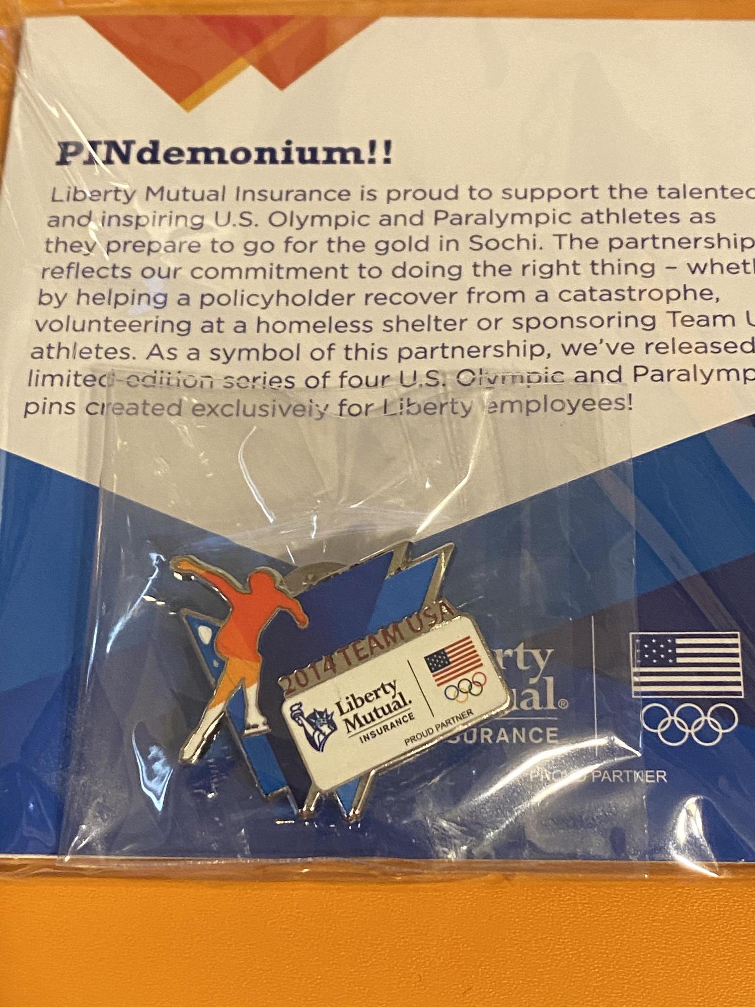 Pincollector: PINdemonium! Liberty Mutual Speed Skating