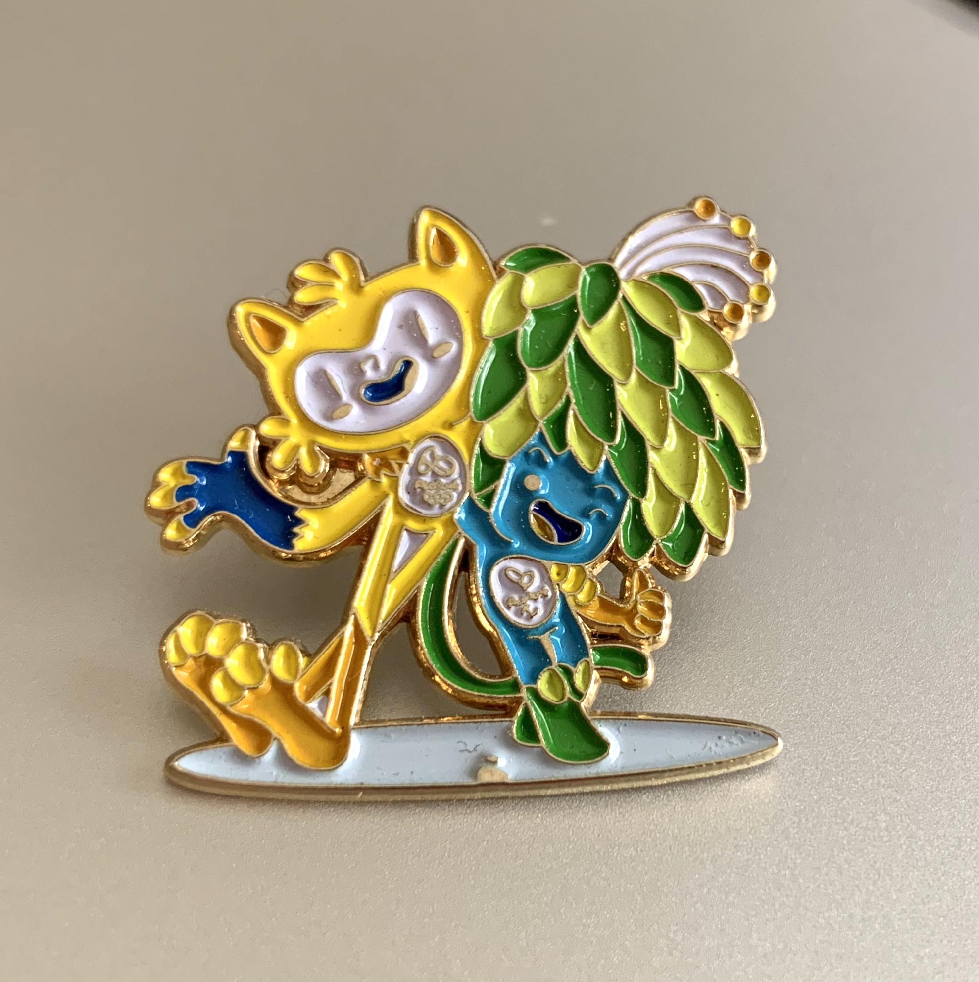 Pincollector: Mascot Vinicius and Tom Rio 2016 Olympics and...