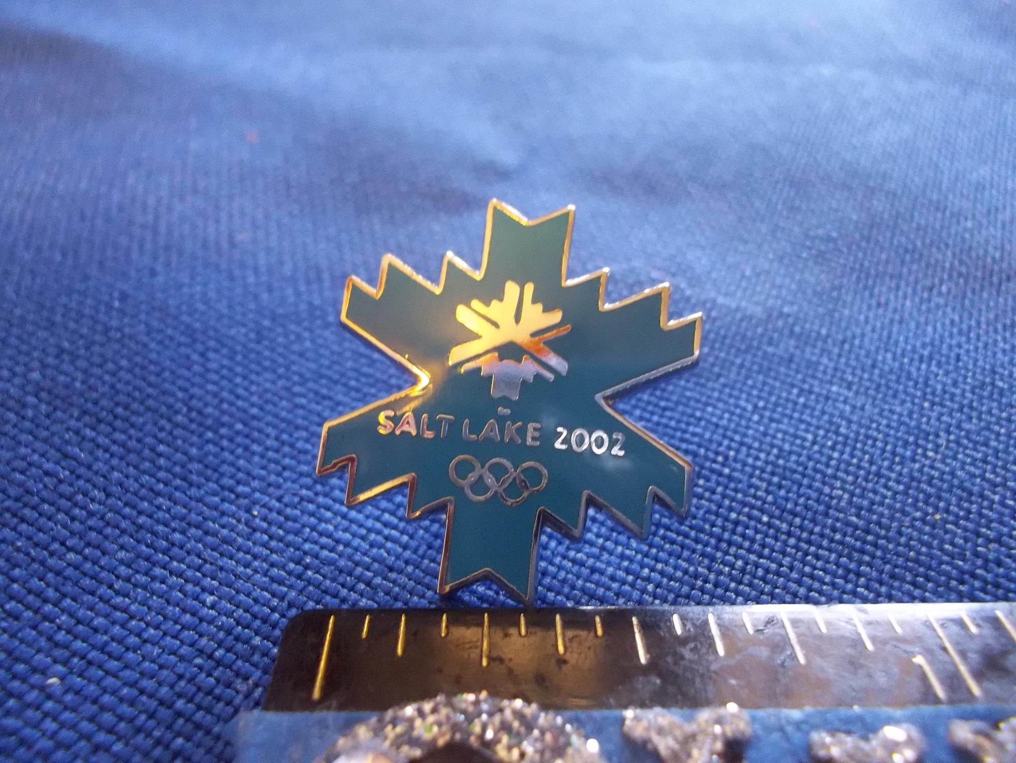 Pincollector: Salt Lake 2002 Emblem Light Blue Pin